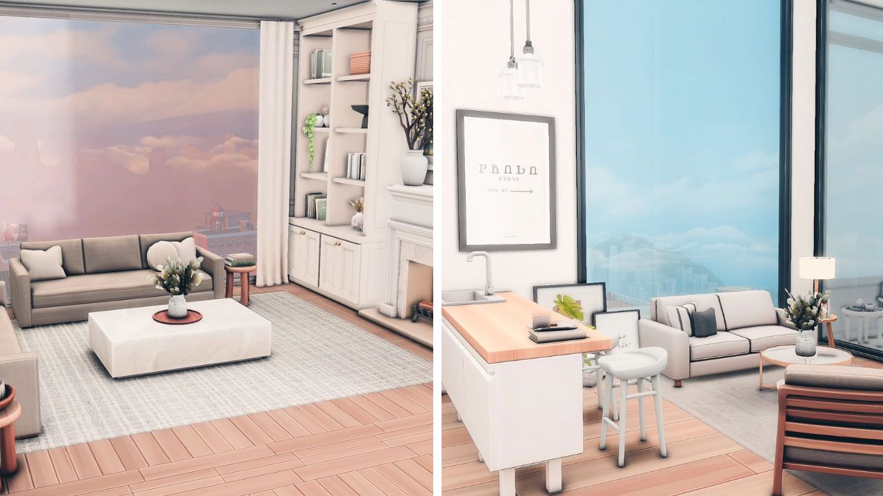 Living Room Sims 4 Cc